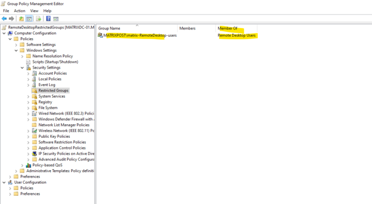 How to enable Remote Desktop by using Group Policies - .matrixpost.net