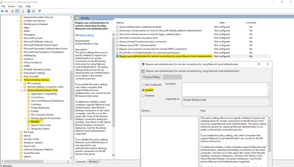 How to enable Remote Desktop by using Group Policies - .matrixpost.net