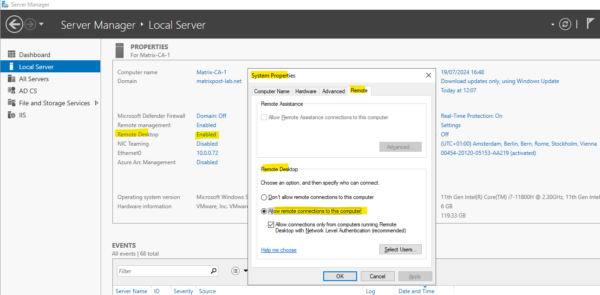 How to enable Remote Desktop by using Group Policies - .matrixpost.net
