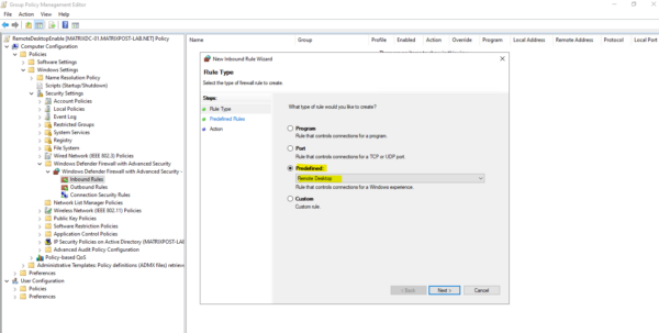 How to enable Remote Desktop by using Group Policies - .matrixpost.net