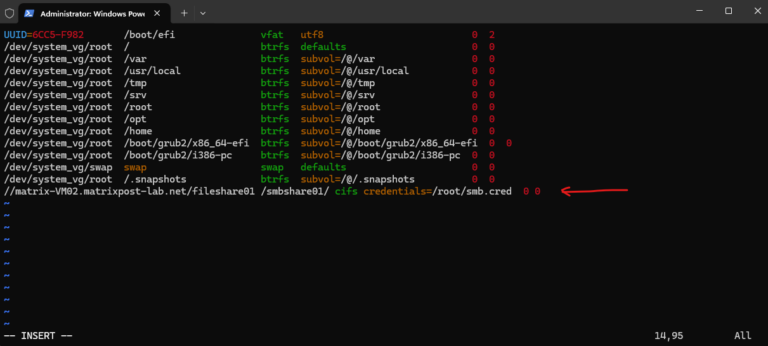 How to mount SMB Shares on Linux - .matrixpost.net