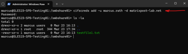 How to mount SMB Shares on Linux - .matrixpost.net