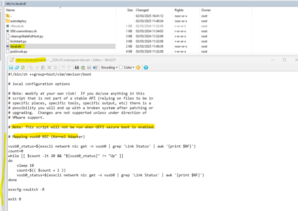 How To Create A Custom Esxi Boot Iso Image With Vmware Flings Usb Network Drivers Injected