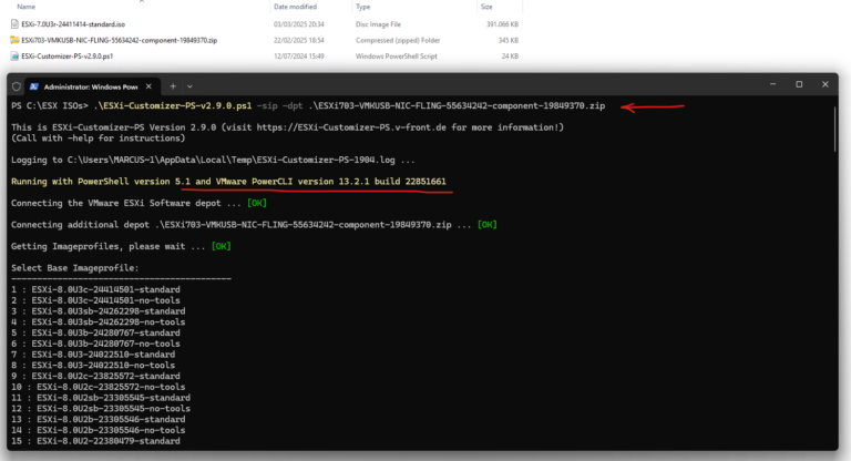 How to Create a Custom ESXi Boot ISO Image with VMware Flings USB Network Drivers injected ...