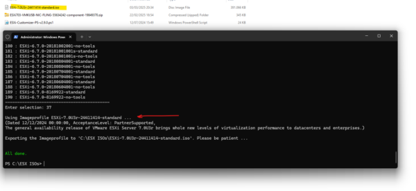 How to Create a Custom ESXi Boot ISO Image with VMware Flings USB Network Drivers injected ...