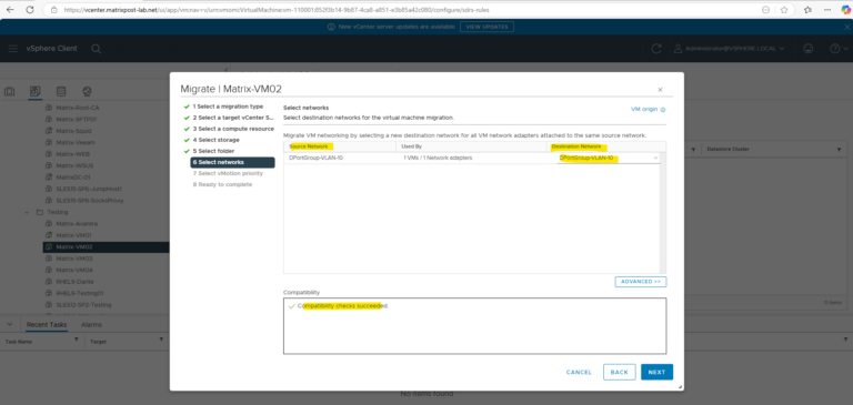 Advanced Cross vCenter Server vMotion (XVM) Capability - .matrixpost.net
