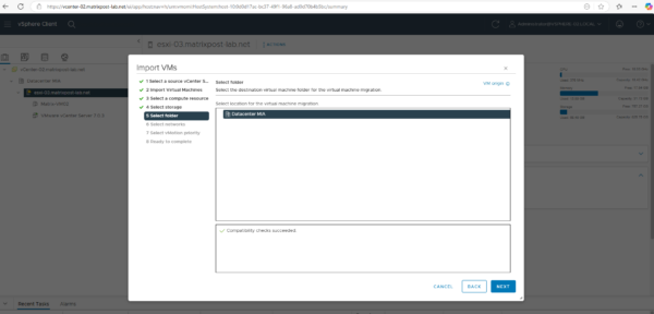 Advanced Cross vCenter Server vMotion (XVM) Capability - .matrixpost.net