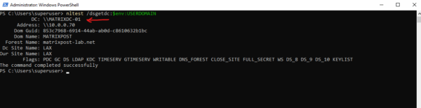 Active Directory Cheat Sheet essential Commands - .matrixpost.net