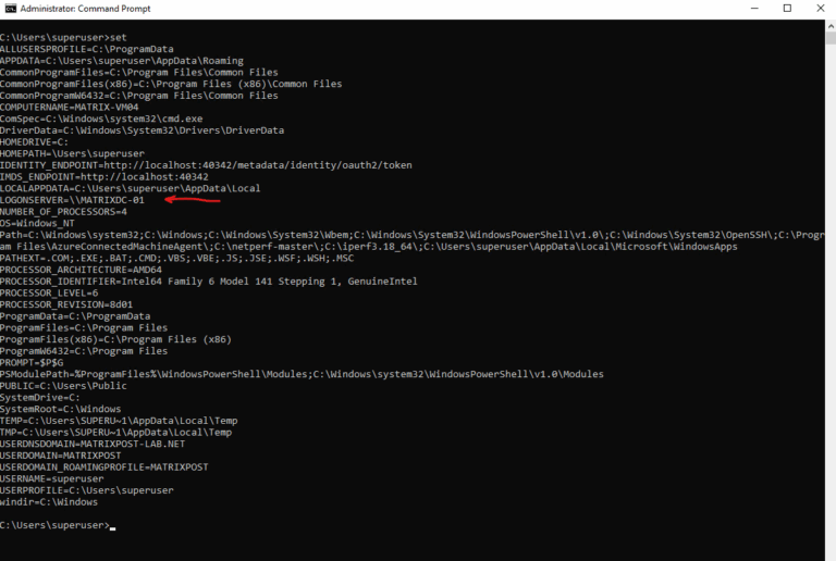 Active Directory Cheat Sheet essential Commands - .matrixpost.net