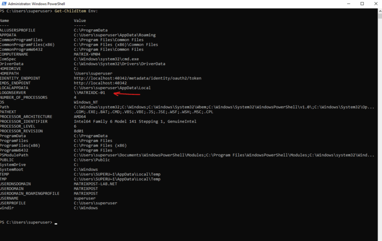 Active Directory Cheat Sheet essential Commands - .matrixpost.net
