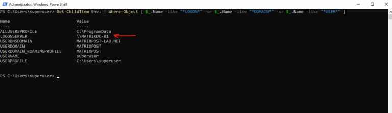Active Directory Cheat Sheet essential Commands - .matrixpost.net