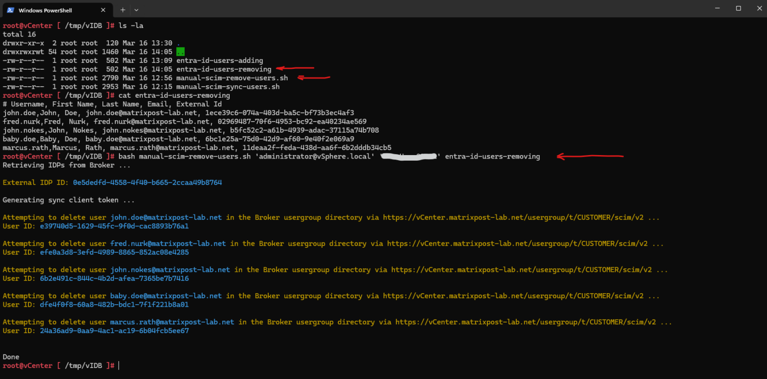How to enable Microsoft Entra ID Authentication by manually publishing Users into the vCenter ...