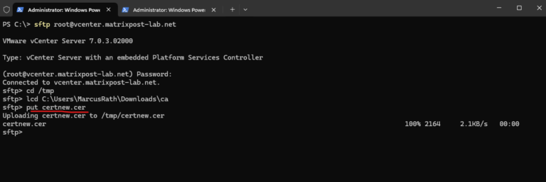 How to renew/regenerate the vCenter Server Certificate - .matrixpost.net