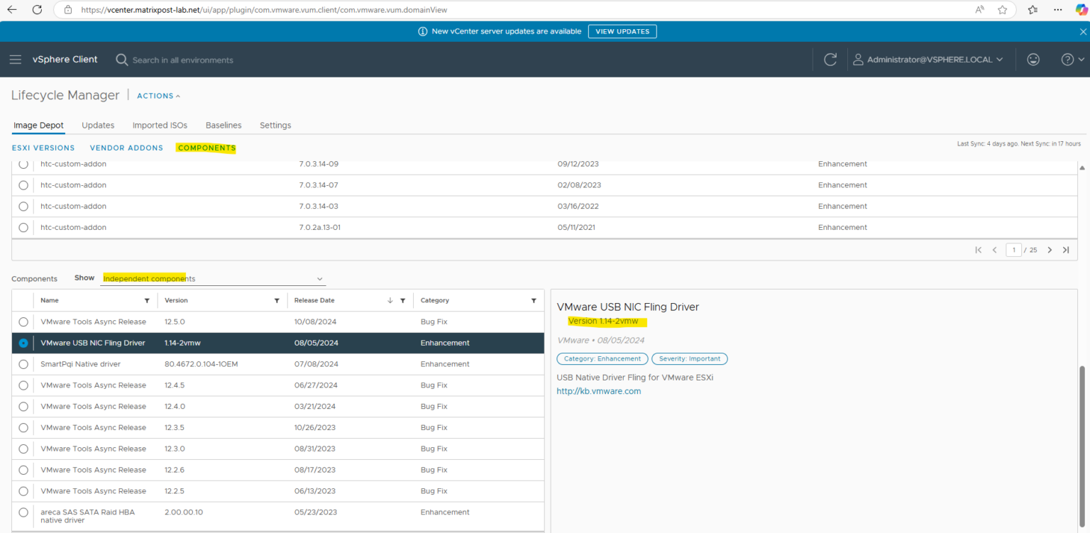 Mastering vSphere Lifecycle Management (vLCM) - .matrixpost.net