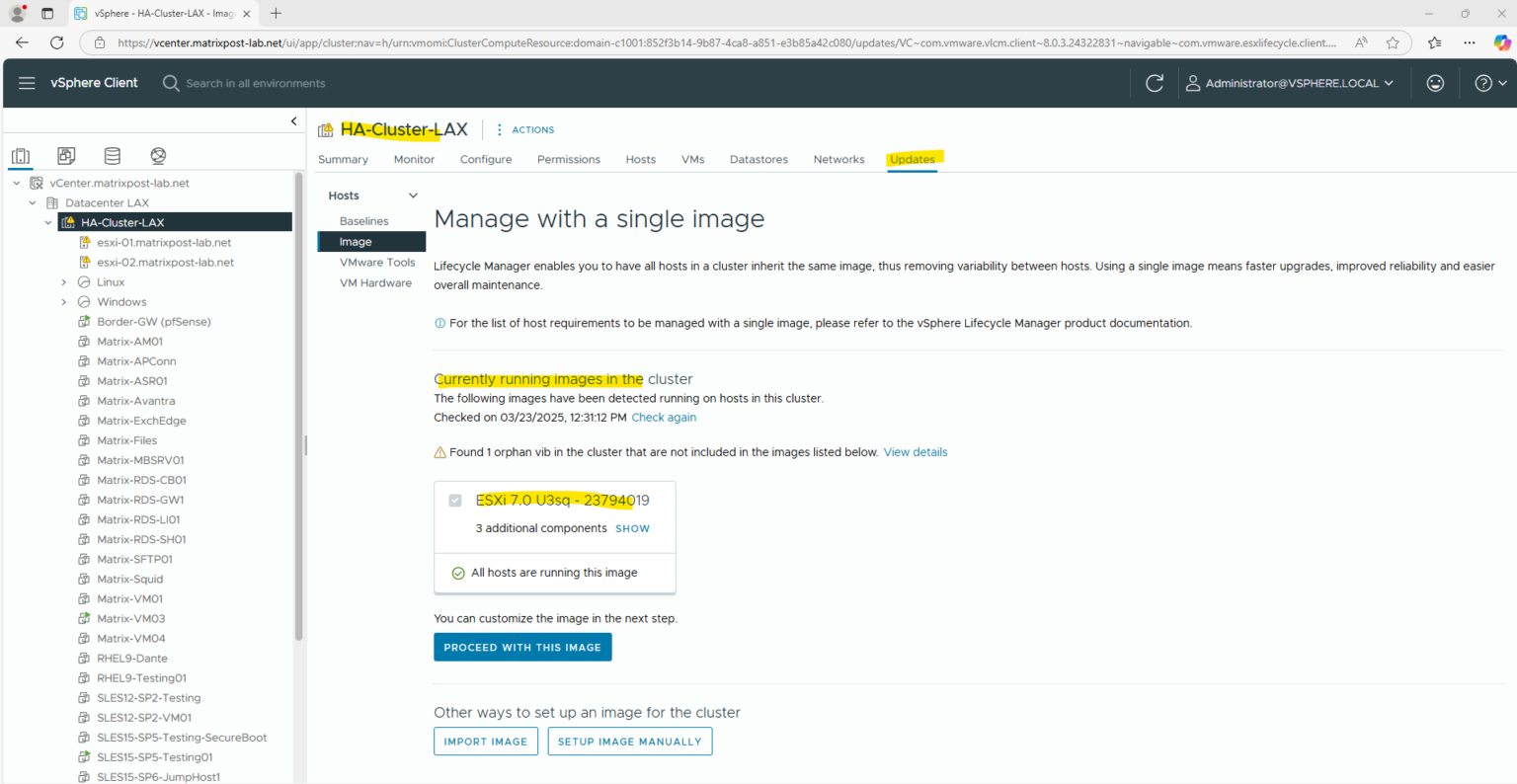 Mastering Vsphere Lifecycle Management Vlcm