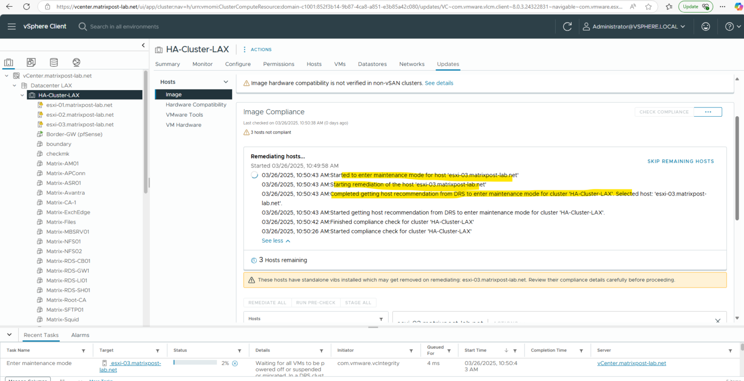 Mastering vSphere Lifecycle Management (vLCM) - .matrixpost.net
