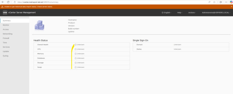 How to update/upgrade vCenter Server (VCSA) by using the vCenter Server ...