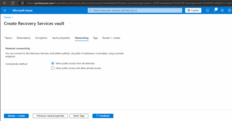 Back up VMware VMs with Azure Backup Server - .matrixpost.net