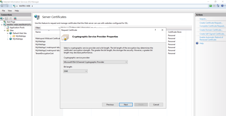 How to request a Certificate from an internal PKI (AD CS) by using the ...