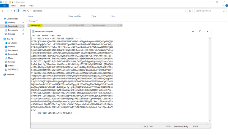 How to request a Certificate from an internal PKI (AD CS) by using the ...