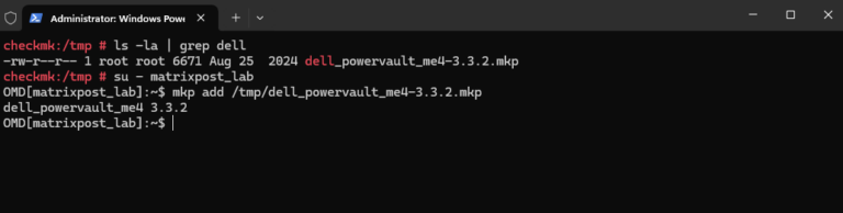 How to install Checkmk Extension Packages (MKPs) - .matrixpost.net