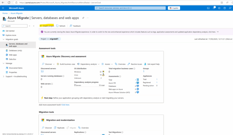 Azure Migrate – How to migrate on-premises VMware vSphere Virtual ...