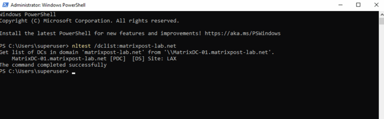 Active Directory Cheat Sheet essential Commands - .matrixpost.net