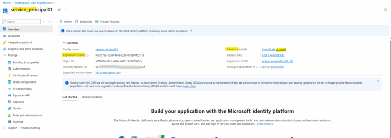 Introduction to Azure Service Principals – How to create and how to use them - .matrixpost.net
