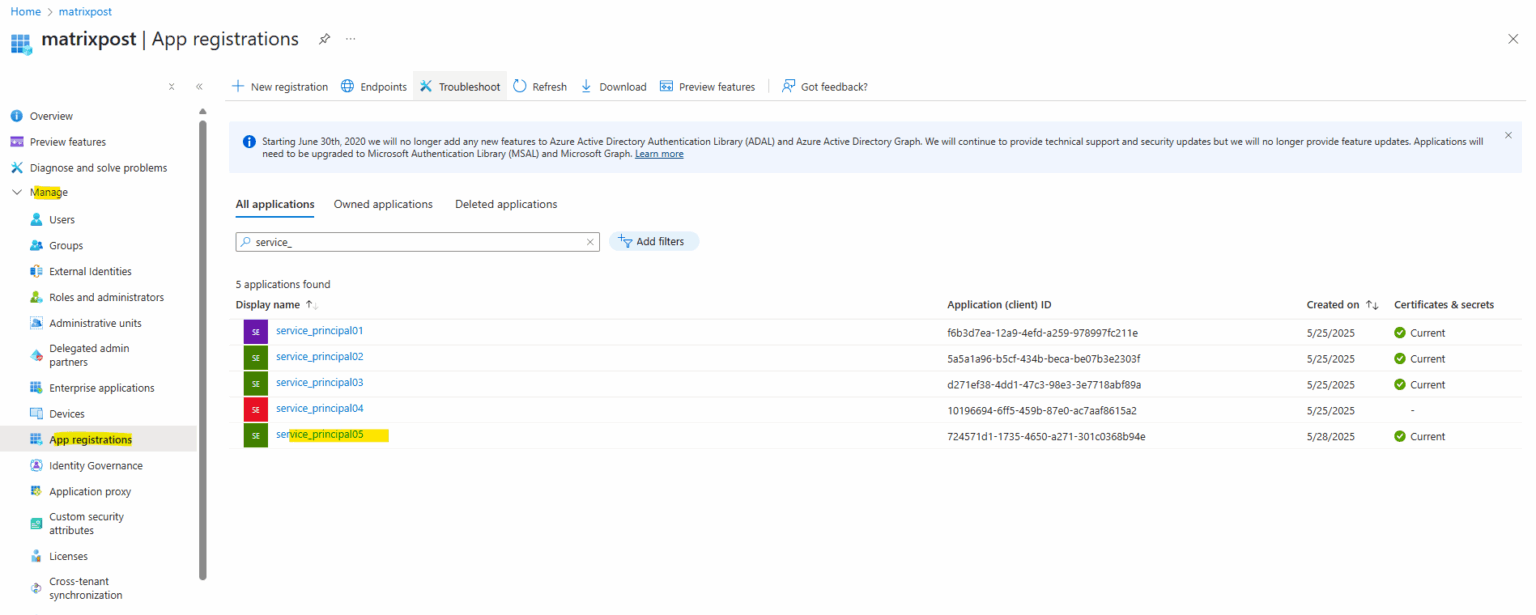 Introduction to Azure Service Principals – How to create and how to use ...
