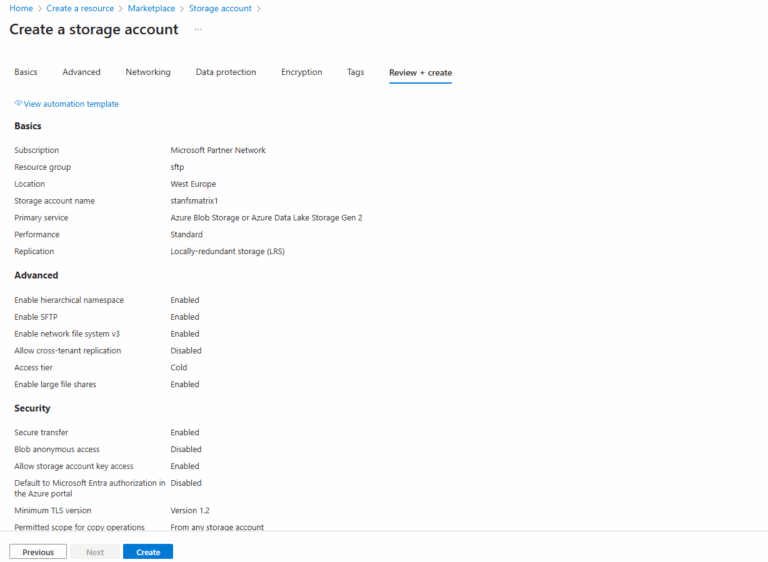 Set Up An Azure Storage Account And Blob Storage For Nfs Access By Using A Private Endpoint
