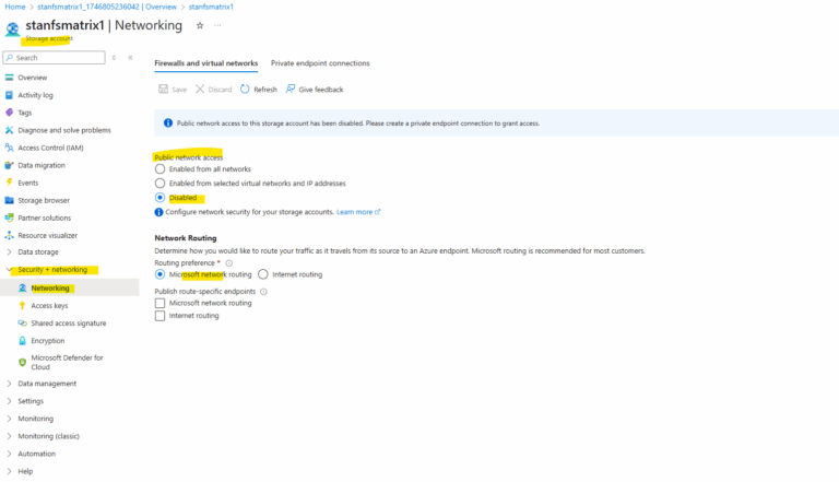 Set Up An Azure Storage Account And Blob Storage For Nfs Access By Using A Private Endpoint