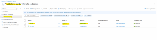 Set up an Azure Storage Account and Blob Storage for NFS Access by ...
