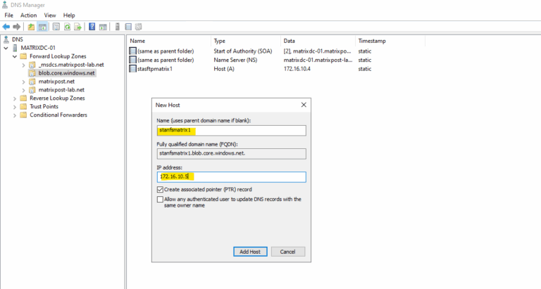 Set up an Azure Storage Account and Blob Storage for NFS Access by ...