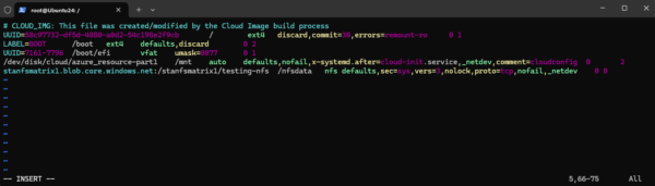 Set up an Azure Storage Account and Blob Storage for NFS Access by ...