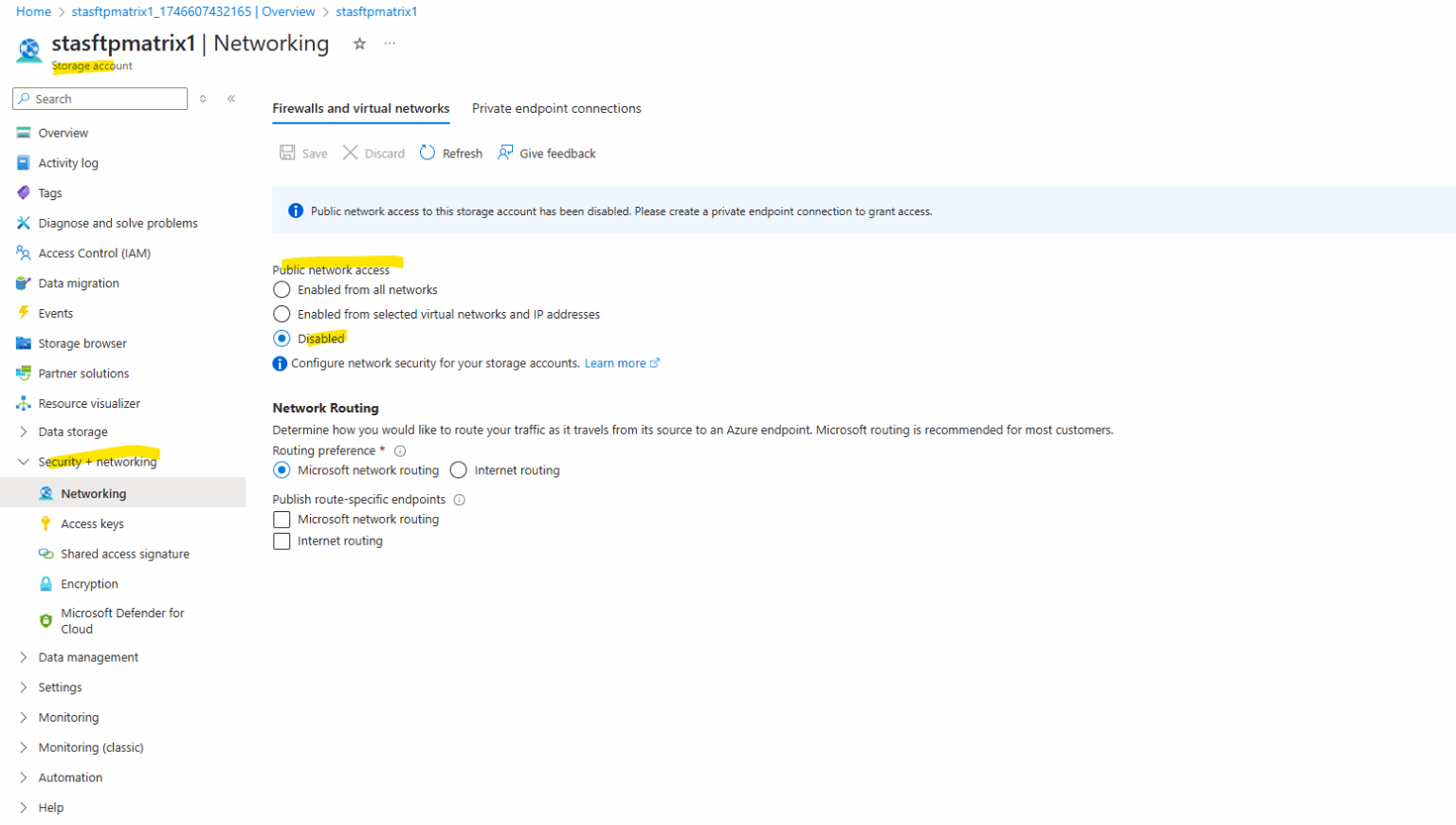 Set Up An Azure Storage Account And Blob Storage For Sftp Access By 7015