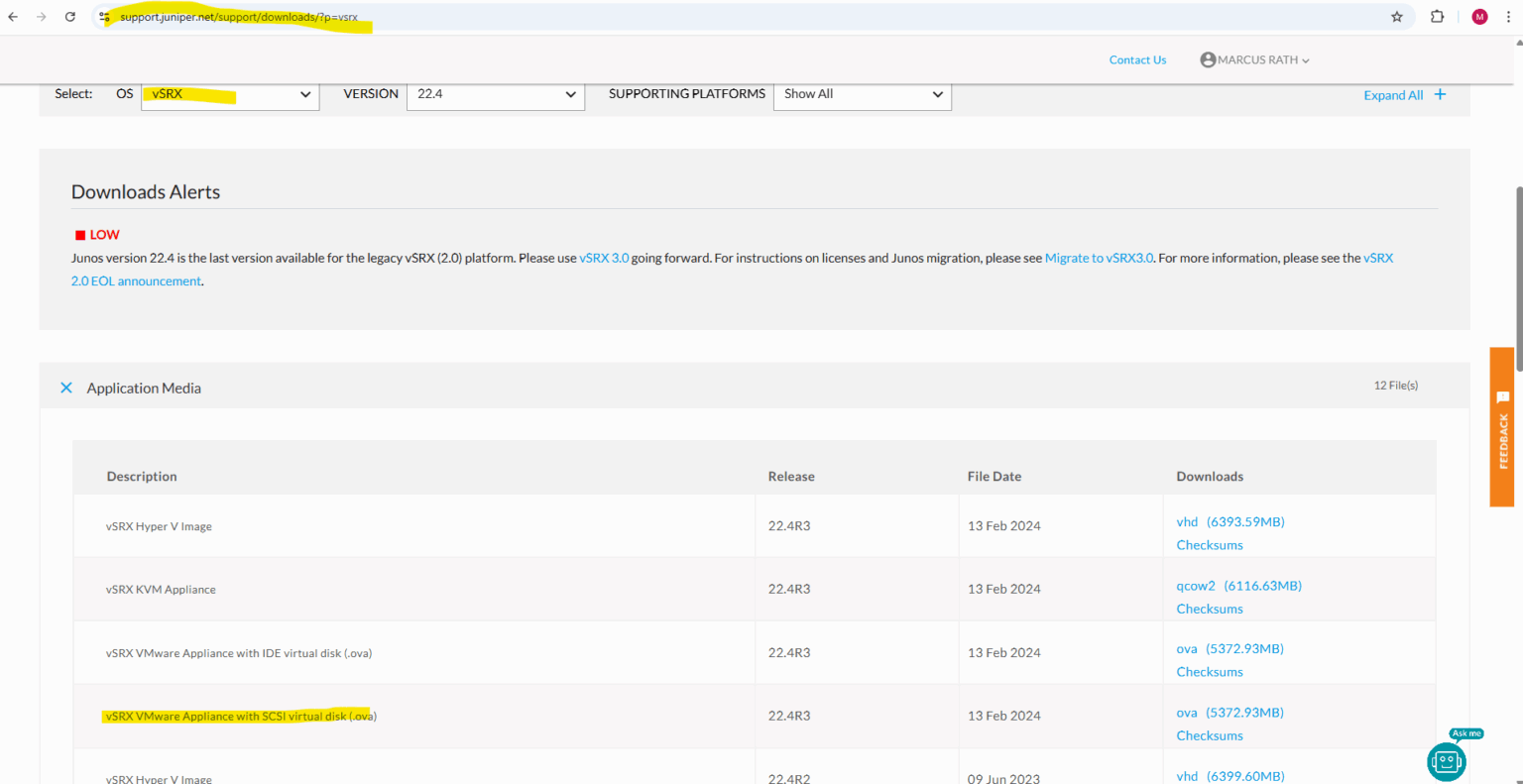 Step-by-Step Guide: Setting Up Juniper vSRX3 Appliance - .matrixpost.net