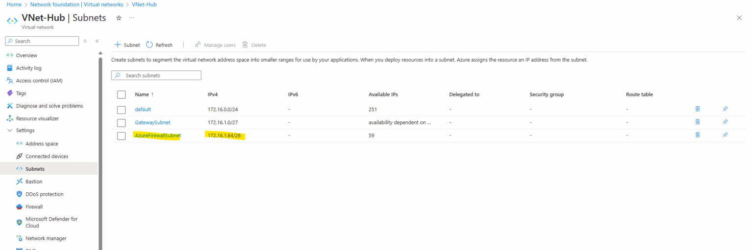Set up an Azure Hub-Spoke Network Architecture by using Azure Firewall ...