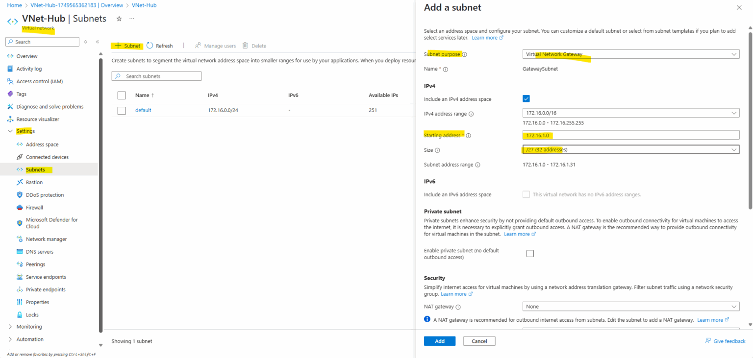 Set up an Azure Hub-Spoke Network Architecture by using Azure Firewall ...