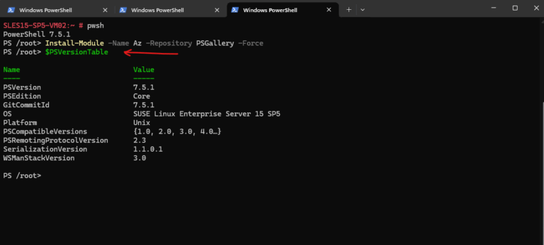 How to install Azure PowerShell on Linux - .matrixpost.net
