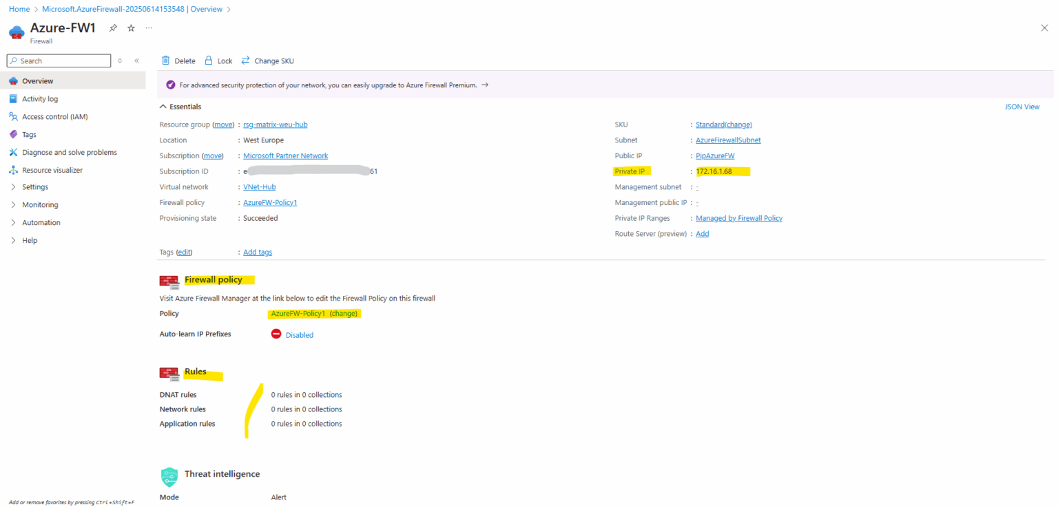 Set Up An Azure Hub Spoke Network Architecture By Using Azure Firewall