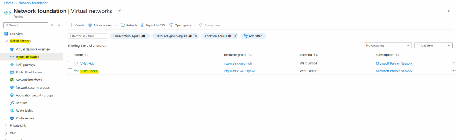 Set Up An Azure Hub Spoke Network Architecture By Using Azure Firewall
