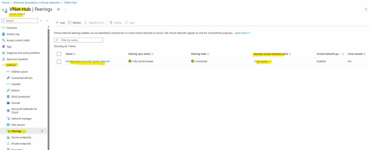 Set up an Azure Hub-Spoke Network Architecture by using Azure Firewall ...