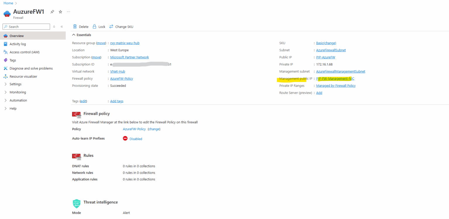 Mastering Azure Firewall Forced Tunneling Configuration - .matrixpost.net