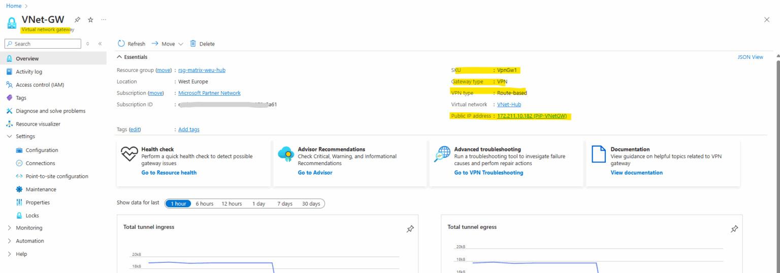 Step-by-Step Guide: Setting up a route-based S2S IPSec VPN Tunnel ...