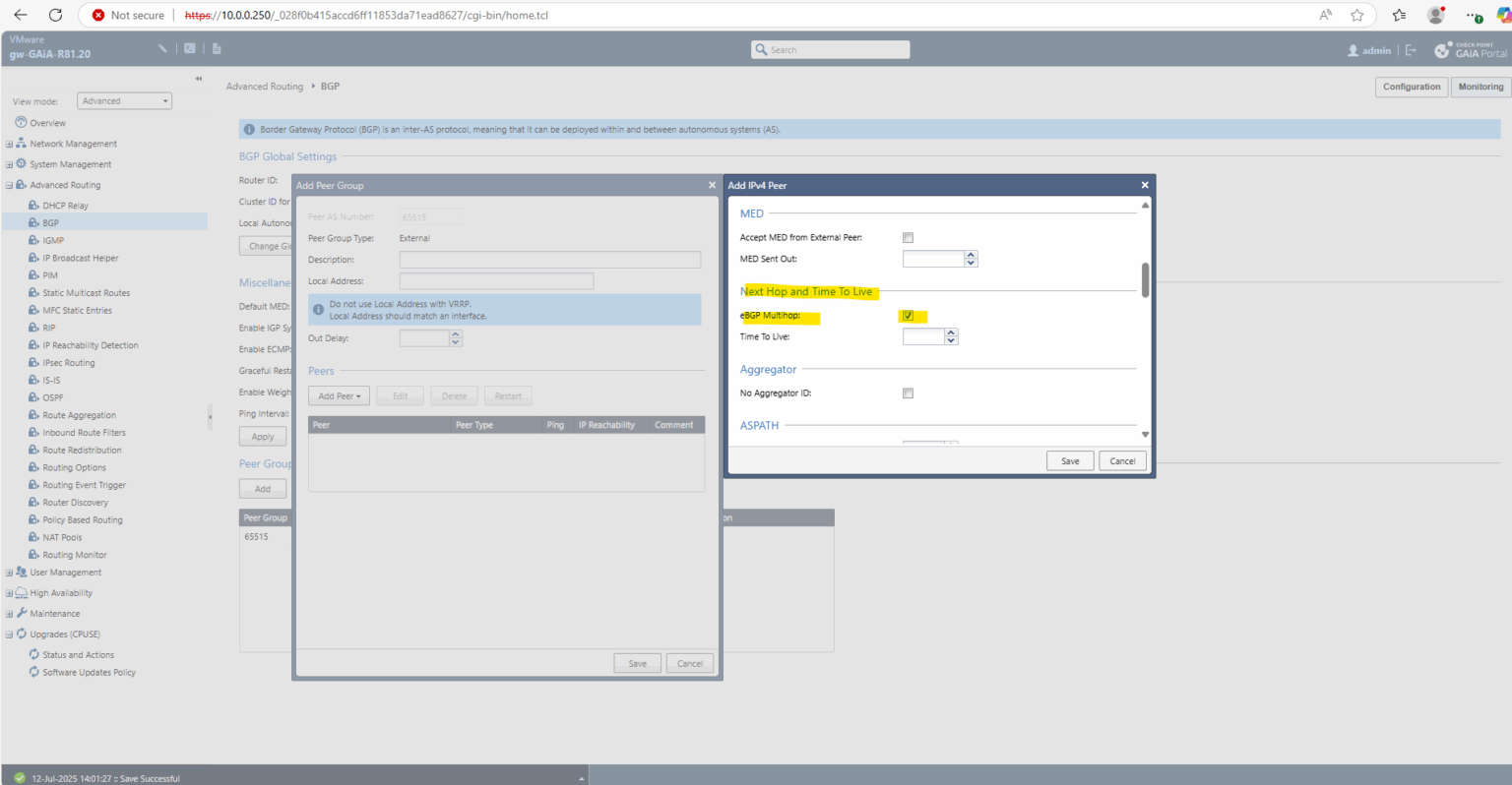 Mastering BGP between Check Point and Azure - .matrixpost.net