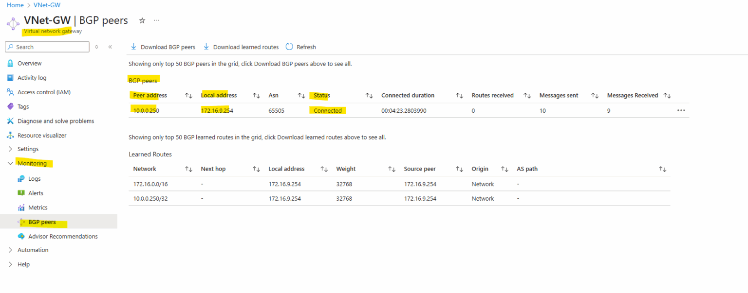Mastering BGP between Check Point and Azure - .matrixpost.net