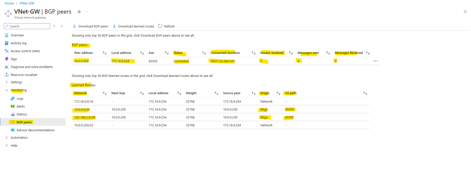 Mastering BGP between Check Point and Azure - .matrixpost.net