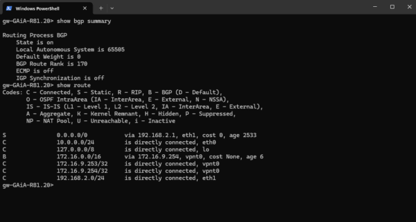 Mastering BGP between Check Point and Azure - .matrixpost.net