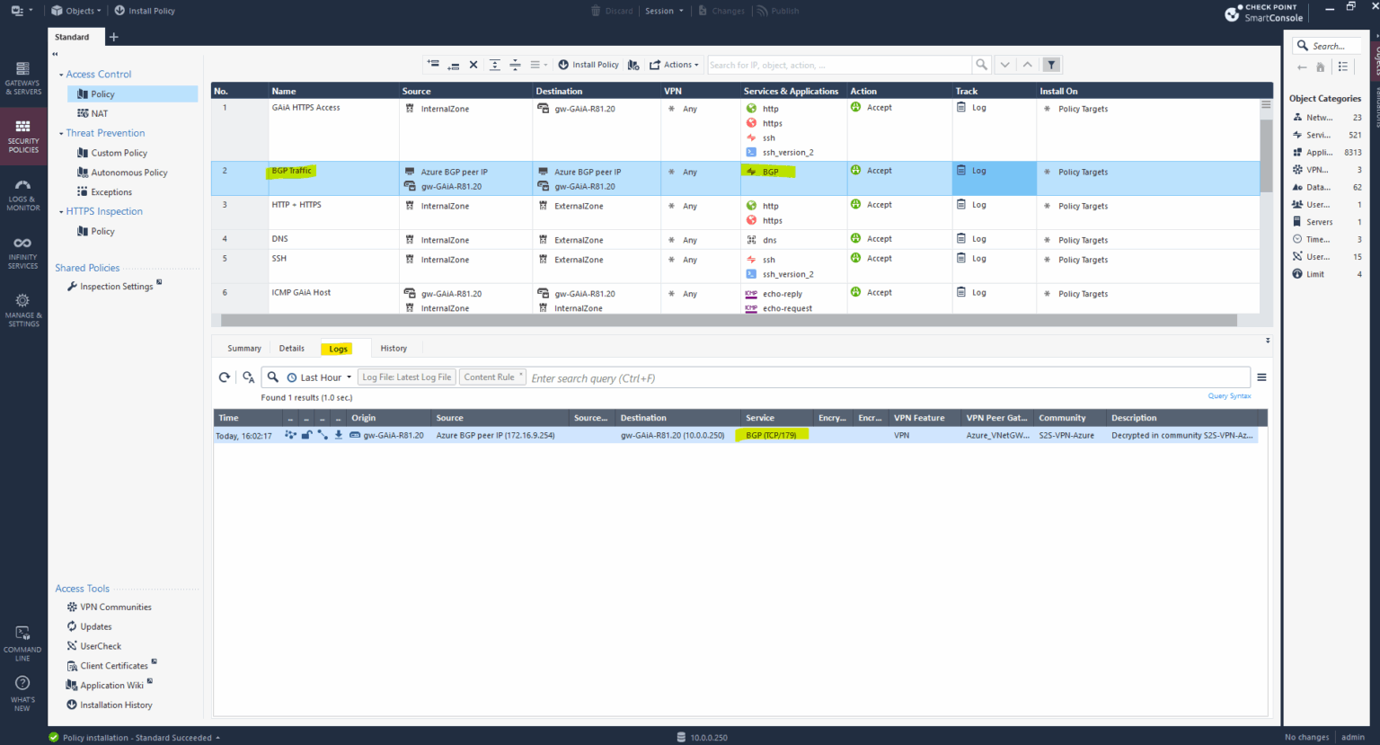 Mastering BGP between Check Point and Azure - .matrixpost.net