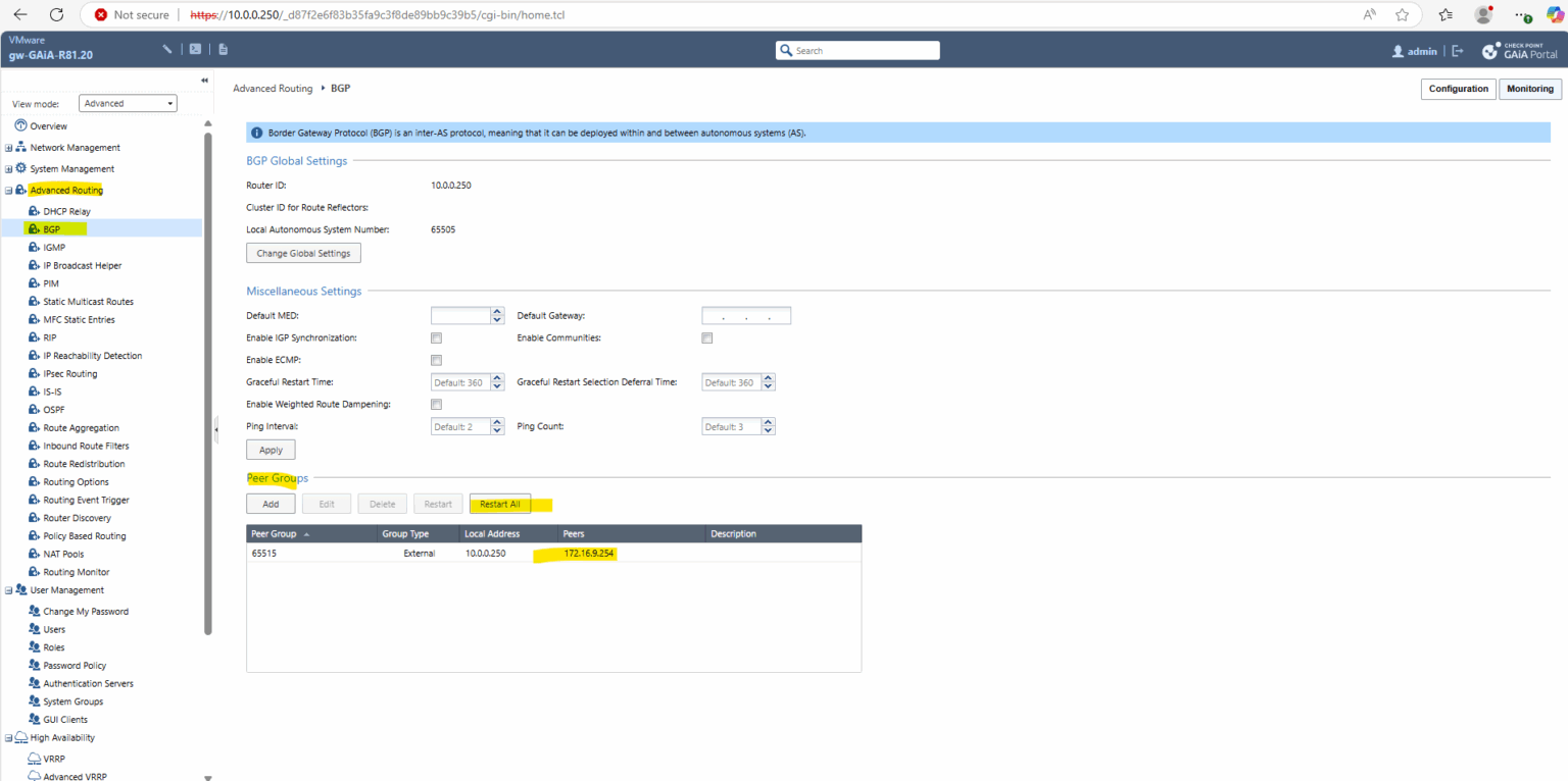 Mastering BGP between Check Point and Azure - .matrixpost.net